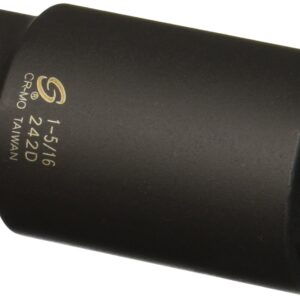 Sunex 242D 1/2-Inch Drive 1-5/16-Inch Deep Impact Socket