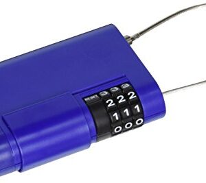 Kidde AccessPoint 001860 Portable Stor-A-Key with Adjustable Cable, Blue