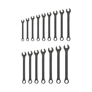 neiko 03575a jumbo combination wrench set | 16 piece | mm | 6 mm to 32 mm | raised panel construction