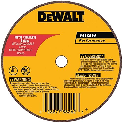 DEWALT DW8712 A60T Wheel, 3-Inch X .035-Inch X 3/8-Inch