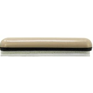 Shepherd Hardware 9244 2-1/8-Inch Square, Adhesive Slide Glide Furniture Sliders, 4-Pack , Beige