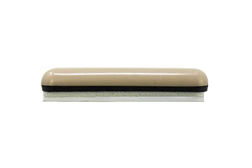 Shepherd Hardware 9244 2-1/8-Inch Square, Adhesive Slide Glide Furniture Sliders, 4-Pack , Beige