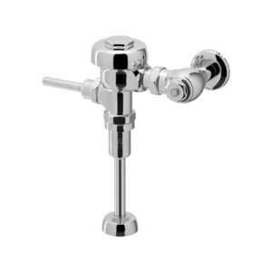 Sloan Regal 186 Exposed Manual Urinal Flushometer, 1.5 GPF Manual Flush Valve - Single Flush Non-Hold-Open Handle, Fixture Connection Top Spud, Polished Chrome Finish, 3082653