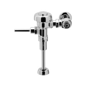 Sloan Regal 186 Exposed Manual Urinal Flushometer, 1.5 GPF Manual Flush Valve - Single Flush Non-Hold-Open Handle, Fixture Connection Top Spud, Polished Chrome Finish, 3082653