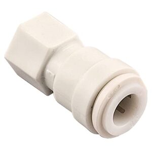 watts pl-3060 push female adapter, 1/4-inch od x 1/4-inch fpt, plastic