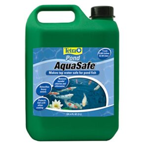 tetrapond aquasafe 101.4 ounces, makes tap water safe for pond fish