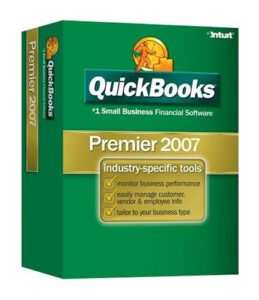 quickbooks premier edition 2007 [older version]