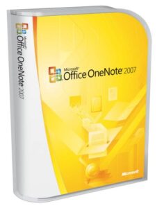 microsoft onenote 2007 - old version