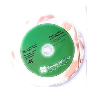 Microsoft Windows Vista Home Premium Full Version DVD - Old Version