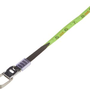 Komelon 8811 Fast Back Open Reel Long Tape Measure with Double Nylon Coated Fiberglass Blade 100-Feet by 1/2-Inch