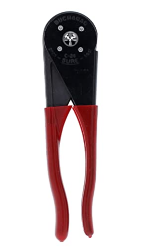 IDEAL INDUSTRIES INC. C24 Four-Way Crimp Tool – Spring Loaded, Fingertip Adjustment Wire Crimper for Two Connector Sizes