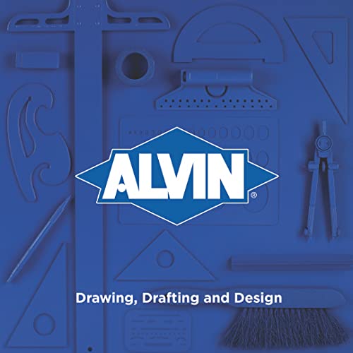 ALVIN SST24 Stainless Steel Professional Graduated T-Square, Drawing and Design Tool, Great for Carpentry, Drafting, Architecture, Engineering, and Art - 24 Inch