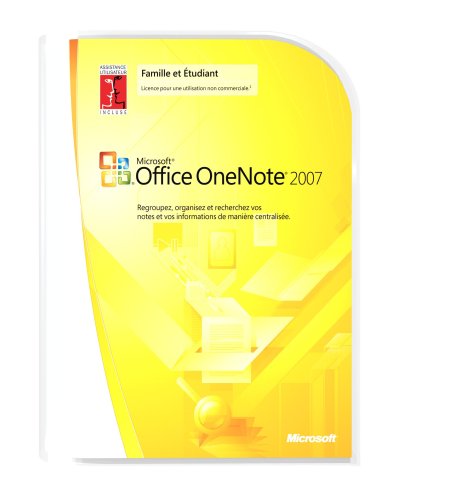 Microsoft Office OneNote 2007 French