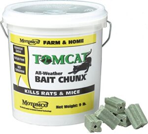 motomco tomcat all weather bait chunx, 9-pound