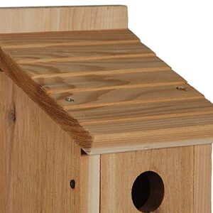 Woodlink Wooden Bluebird House - Model BB1 7.5" x 7.25" x 13"