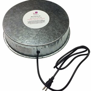 Farm Innovators Model HP-125 Heated Base For Metal Poultry Founts, 125-Watt