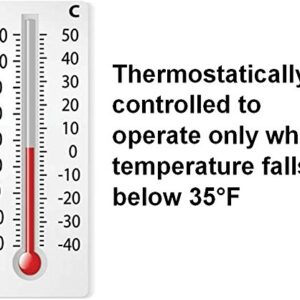 Farm Innovators Model HP-125 Heated Base For Metal Poultry Founts, 125-Watt