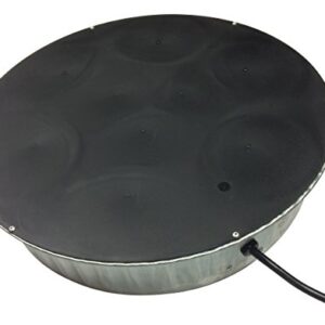 Farm Innovators Model HP-125 Heated Base For Metal Poultry Founts, 125-Watt