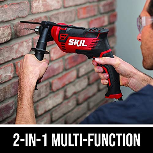 Skil 7.5 Amp 1/2-in Corded Hammer Drill with 100pcs Drill Bit Set With Variable Speed- HD182002