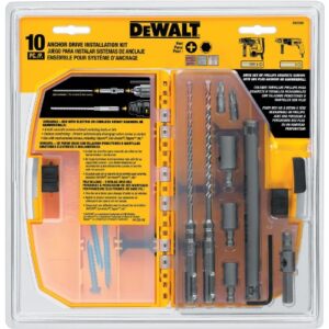 dewalt dw5366 anchor drive kit 10-pieces