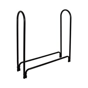 Panacea 15203 Deluxe Outdoor Log Rack, Black, 4-Feet, Log Rack Only