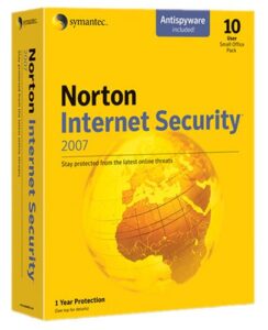 norton internet security 2007 sop 10 user