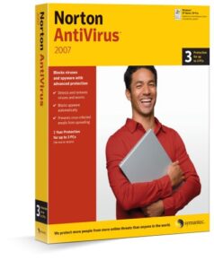 norton antivirus 2007 - 3 users [old version]