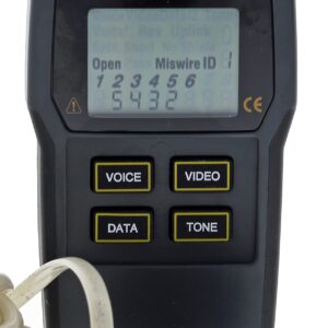 IDEAL INDUSTRIES INC. 33-856 VDV Multimedia Voice, Data and Video Cable Tester, Grey