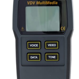 IDEAL INDUSTRIES INC. 33-856 VDV Multimedia Voice, Data and Video Cable Tester, Grey