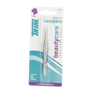 trim tweezers square tip - pack of 2