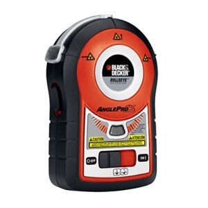 black+decker bullseye auto-leveling laser with anglepro (bdl170)