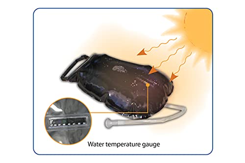 Advanced Elements 2.5 Gallon Summer Shower / Solar Shower,Silver