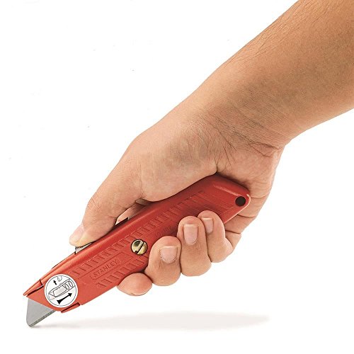 Stanley 0-10-189 Safety Knife 99E, Red