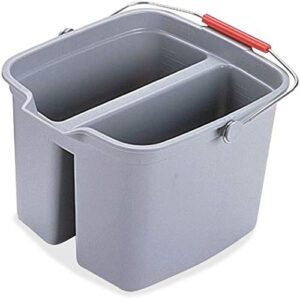 rubbermaid commercial double pail