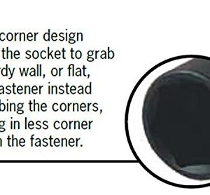 Sunex 212zm 1/2-Inch Drive 12-mm 12-Point Impact Socket