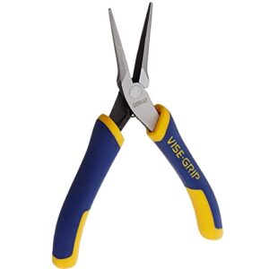 IRWIN Tools VISE-GRIP Pliers, Needle Nose with Spring, 5-1/2-Inch (2078955)