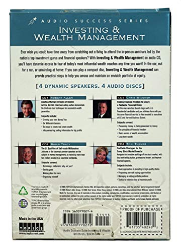 Audio Success Suite Edition:Investing & Wealth Management