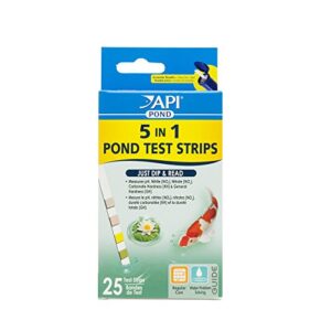 api pondcare 5-in-1 pond test strips