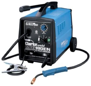 clarke we6524 180en 230-volt fluxcore/mig welder