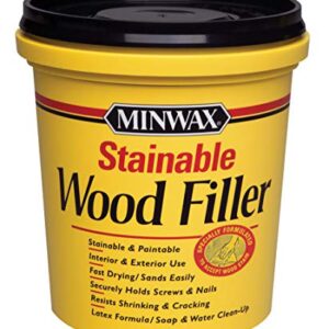 Minwax 42853000 Stainable Wood Filler, 16 oz, Natural, 16 Ounce