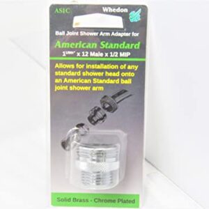 Whedon AS1C American Standard Ball Joint Shower ARM Adapter