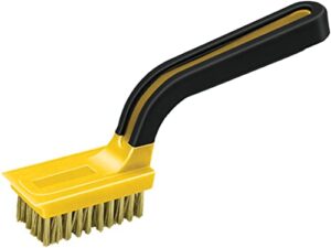 allway bb2 soft-grip wide brass stripper brush