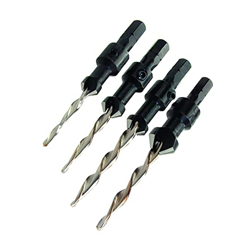 Wolcraft Screw Setter Set with Tapered Drill Bits