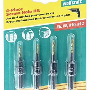 Wolcraft Screw Setter Set with Tapered Drill Bits