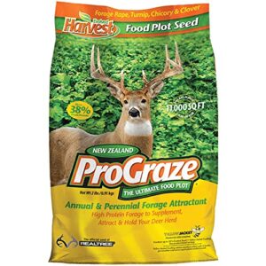 evolved habitats evolved harvest prograze perennial food plot seed for deer - rich-in-minerals biologist developed forage