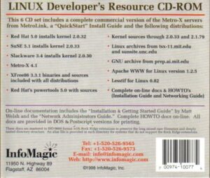 linux developer's resource (6-cd set)