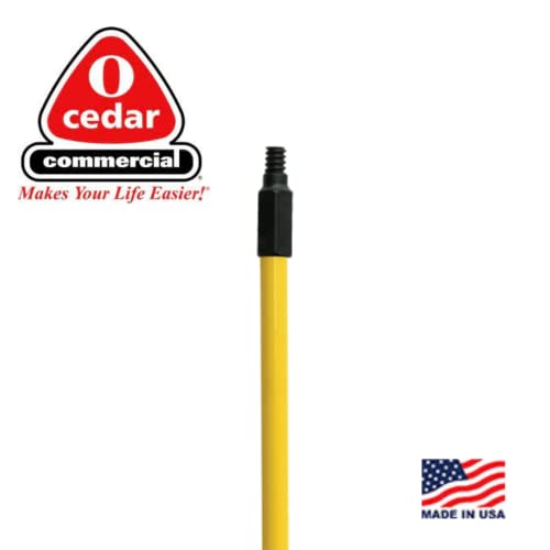 O-Cedar Commercial 96516 Quick Change Mop Stick, Fiberglass Handle , Yellow