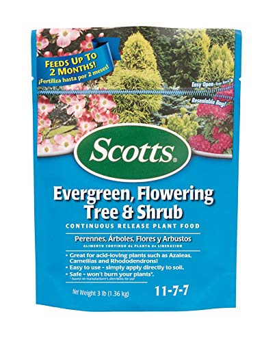 Scotts 1009101 Evergreen Flowering Tree & Shrub Food 3 Lbs