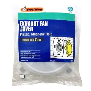 Frost King Exhaust Fan Cover, 10-1/4" Diameter For 8" Fan