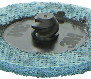 3M 07515 7515 Scotch-Brite Roloc Surface Conditioning Disc, Blue, 2 in, Very Fine